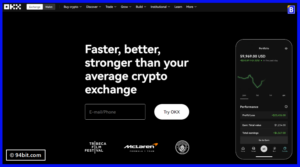 OKX(오케이엑스) 거래소 사용법 가이드 | 가입 | 수수료 - 94bit