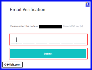 비트마트(BitMart) 가입 방법 및 KYC 신원 인증 방법 - 94bit